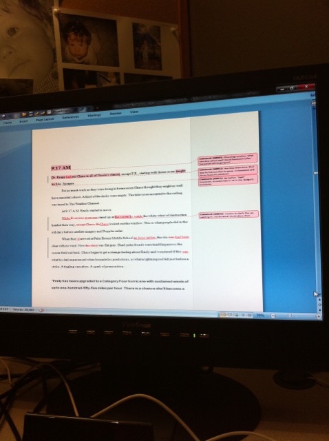 “Storm Runners” Revision. – Roland Smith, Author